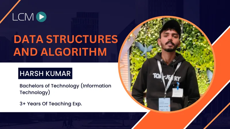 Data Structures and Algorithm