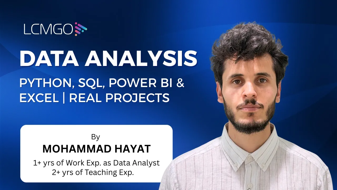 Data Analysis | Python, SQL, Power BI & Excel | Real Projects